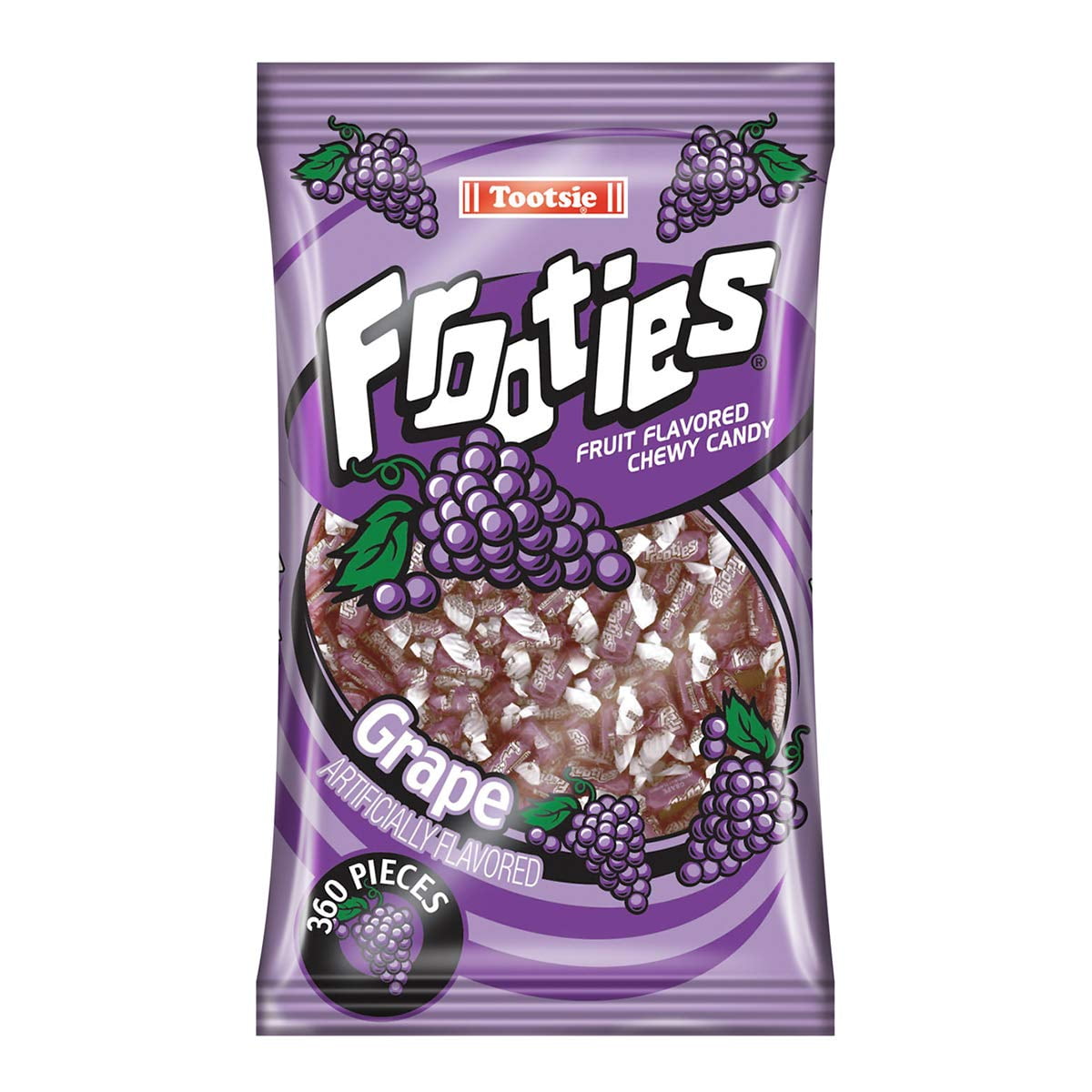 Tootsie Rolls Frooties Grape Candy (360 Count), 38.8oz - Walmart.com
