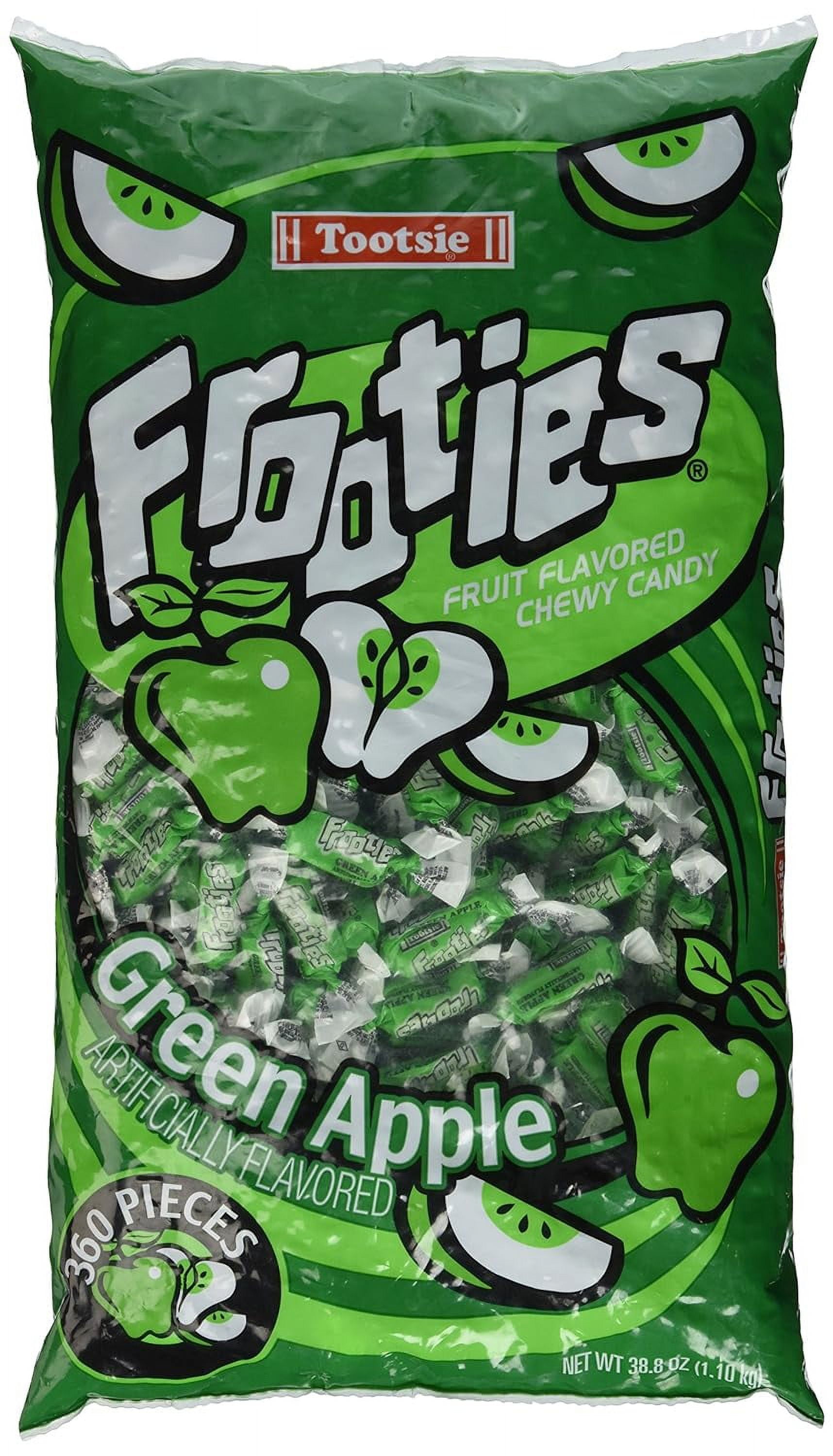Tootsie Rolls Frooties Green Candy (360 count) - Walmart.com