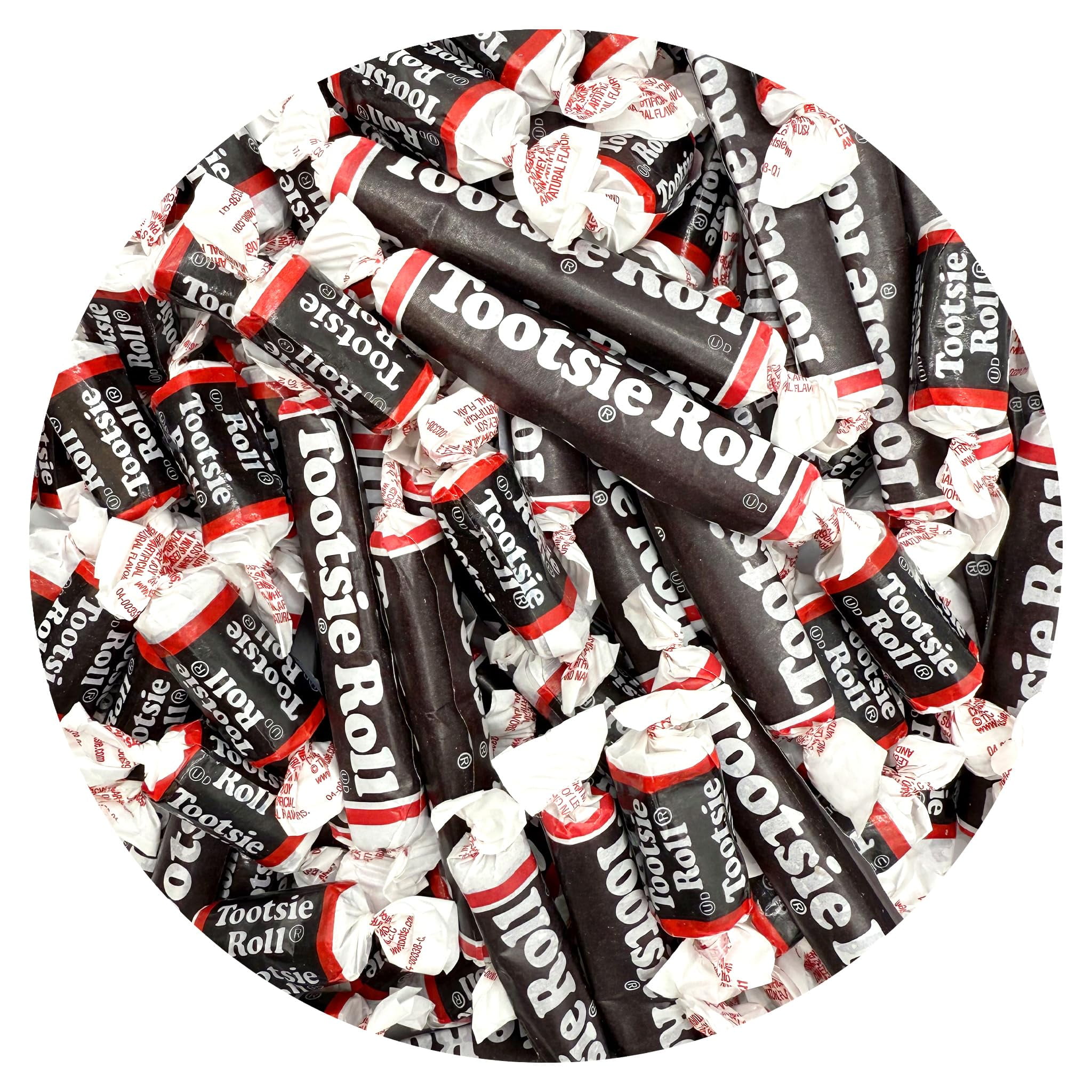 TootsieMidgees & Large Mix, 2lb Bulk Bag, Mini & Large Chocolate Bars ...