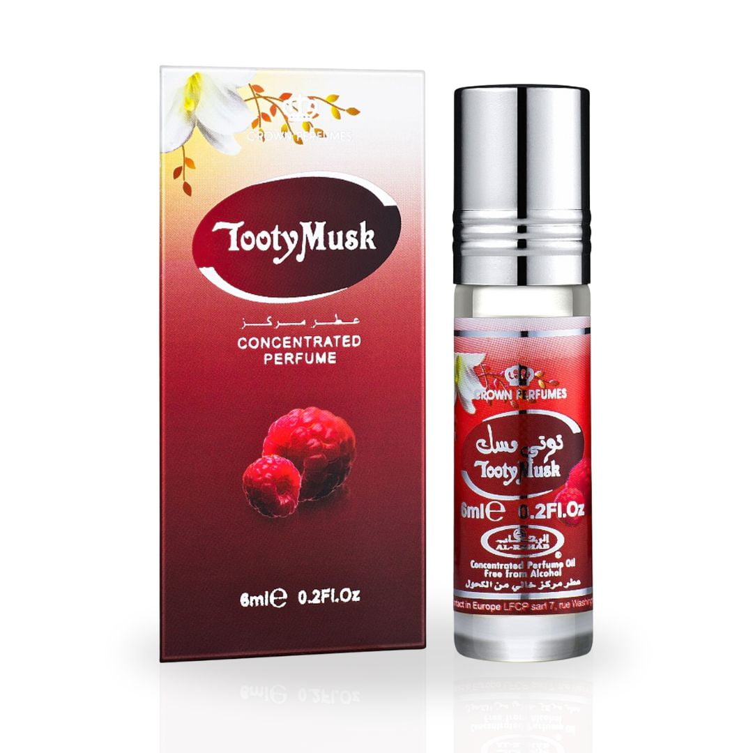 Tooty Musk Perfume Roll On Oil by Al Rehab Crown Perfumes 6ml .2 oz ...