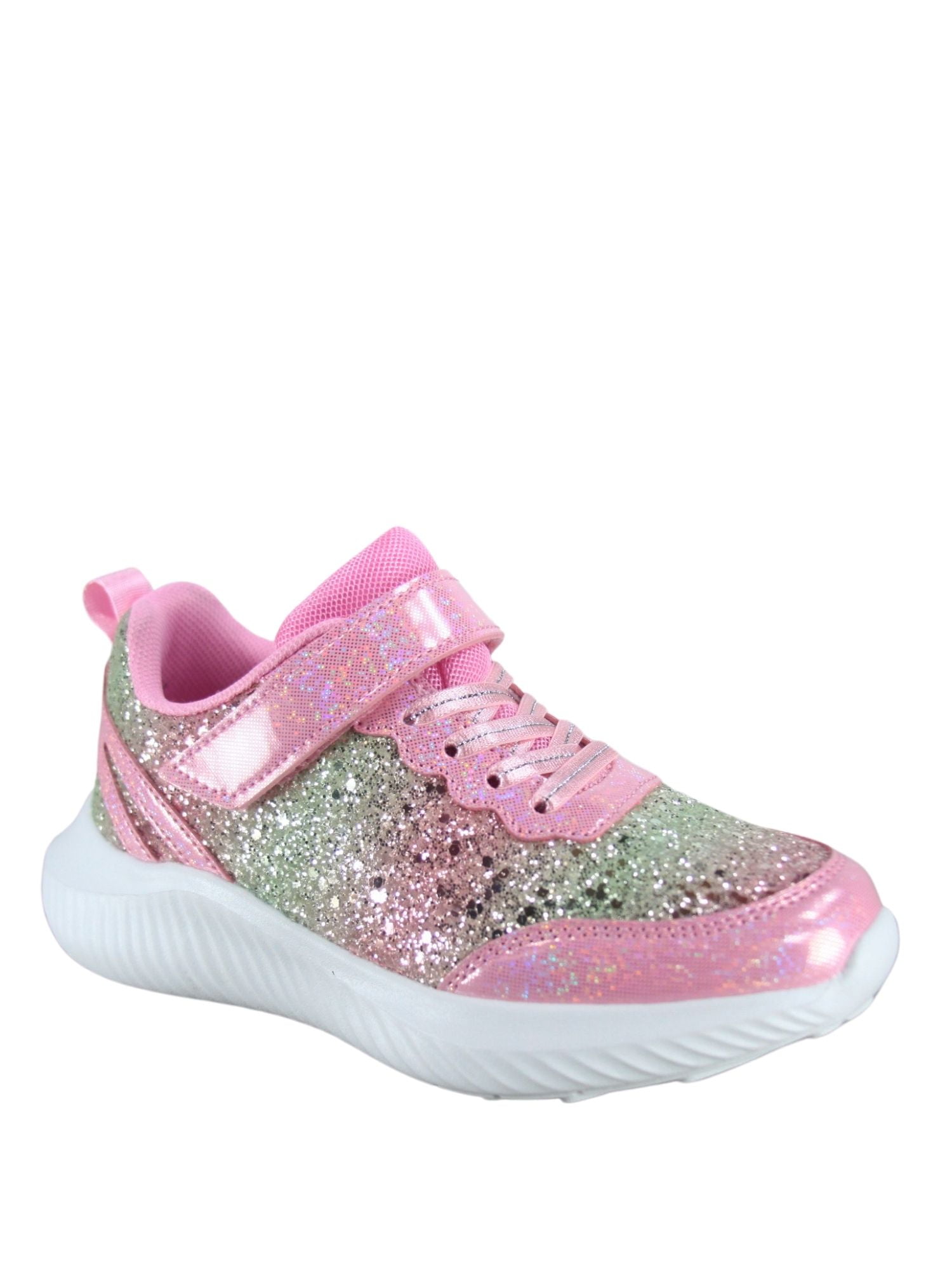 Toozon Girl Kid' Color Glitter Casual Running Walking Sneakers Athletic ...