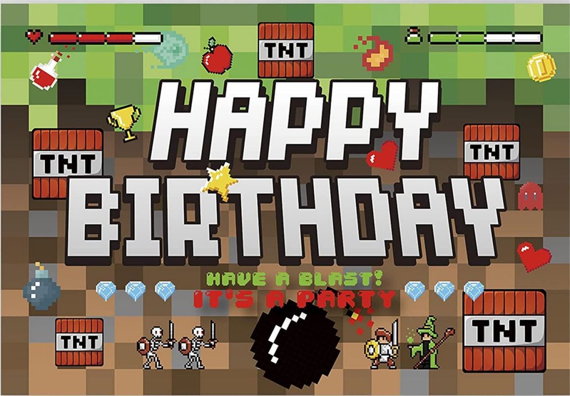 Top 10 Vedio Simulation Game Free World Party Custom Birthday Backdrop ...