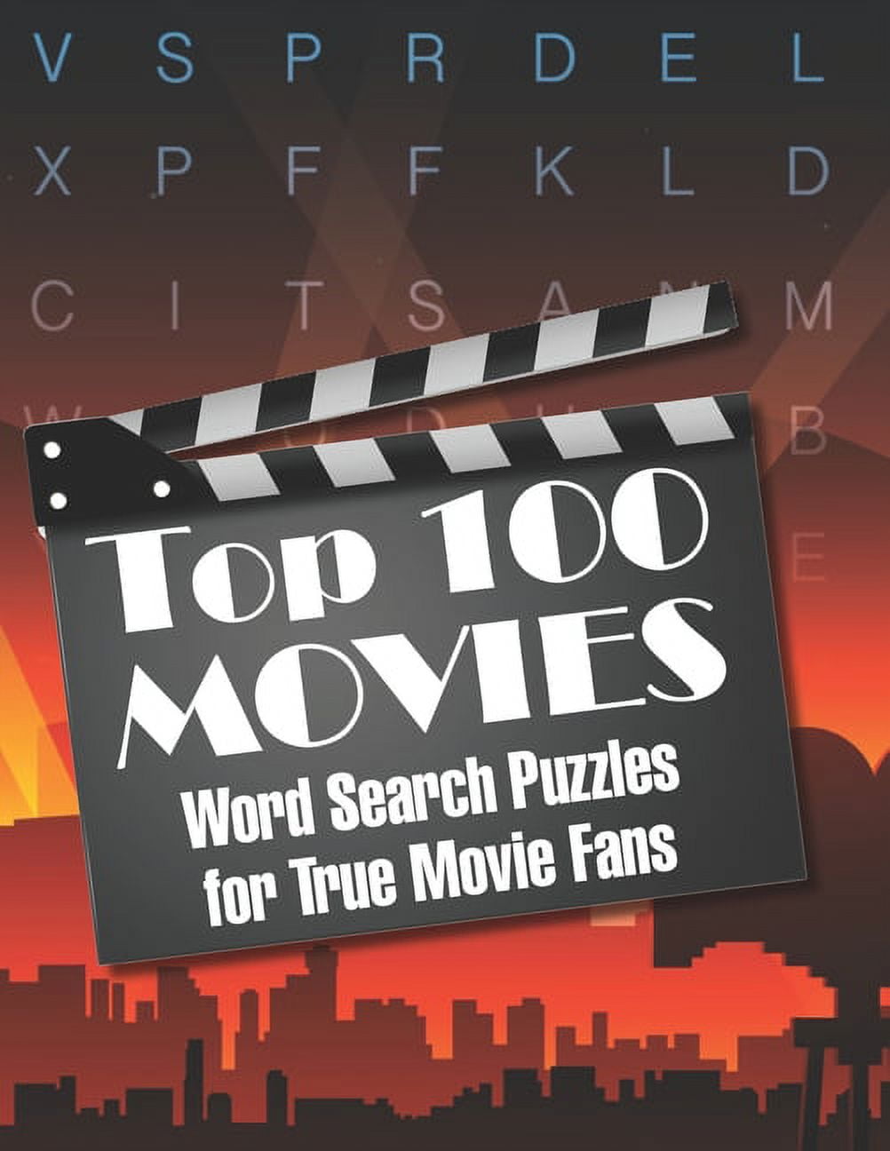 Top 100 MOVIES Word Search Puzzles for True Movie Fans: Classic movies ...