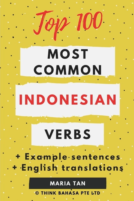 Top 100 Most Common Indonesian Verbs - Walmart.com