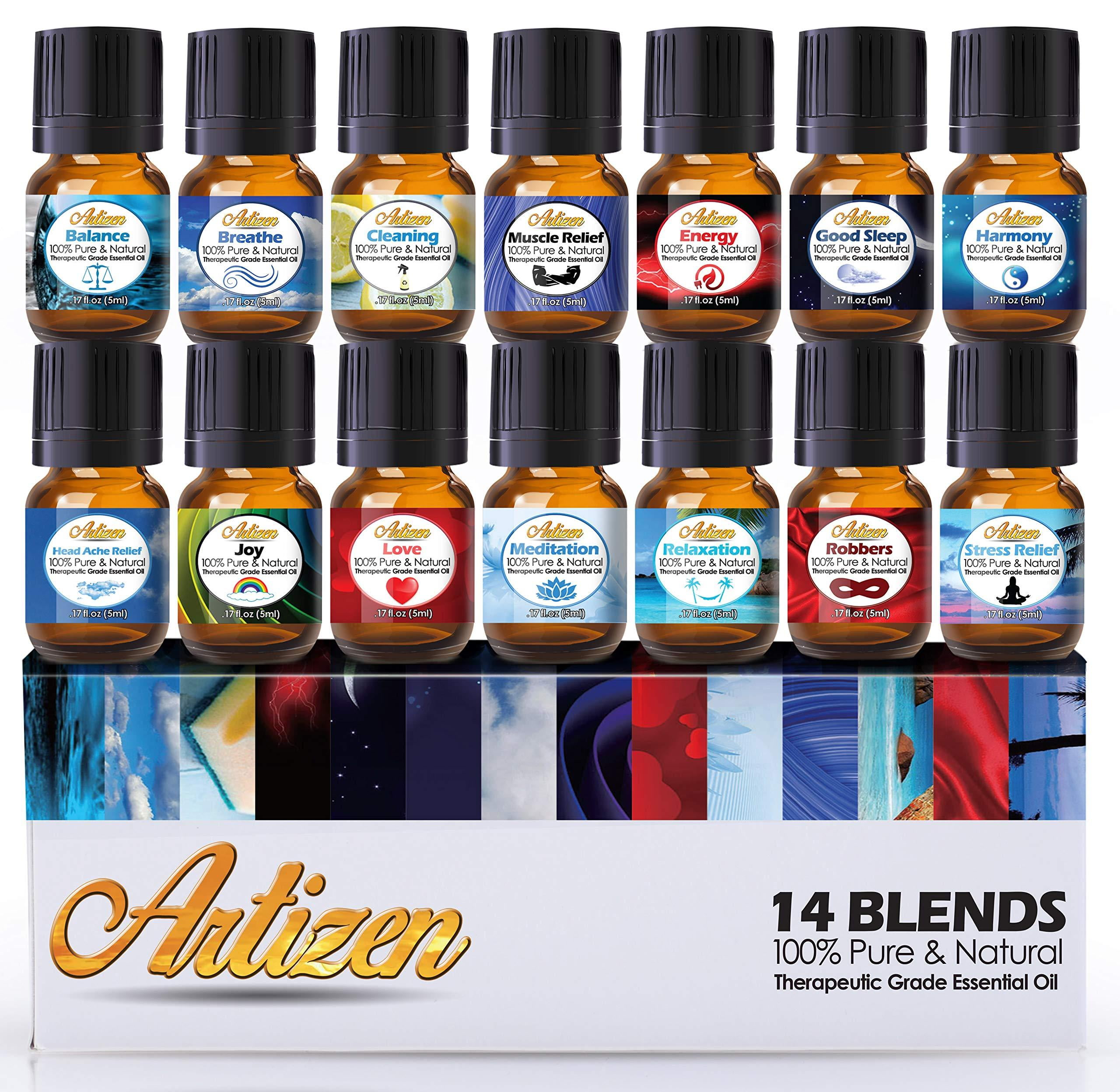 Top 14 Blends Essential Oils Set Best Blends Top 14 - Walmart.com