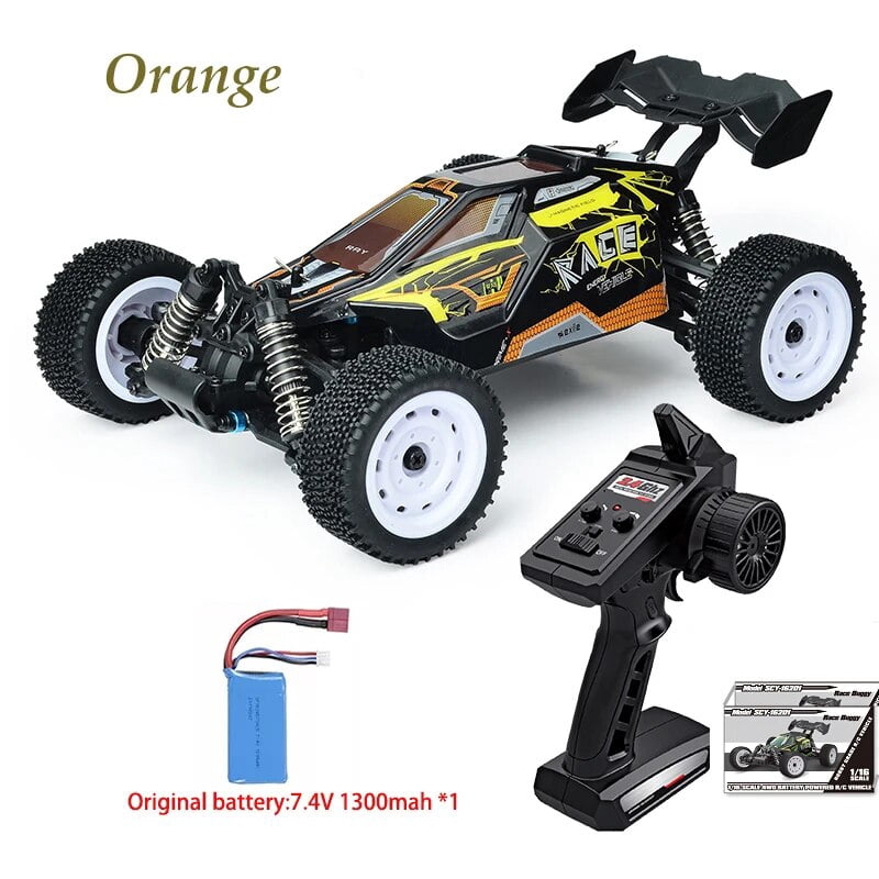 Top 16201 RC Car 2.4G 390 Moter High Speed Racing With Tail 4WD Drift ...