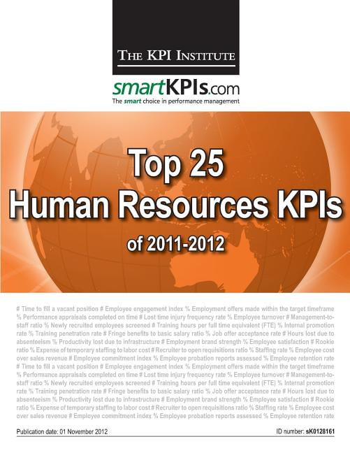 Top 25 Human Resources Kpis of 2011-2012 - Walmart.com