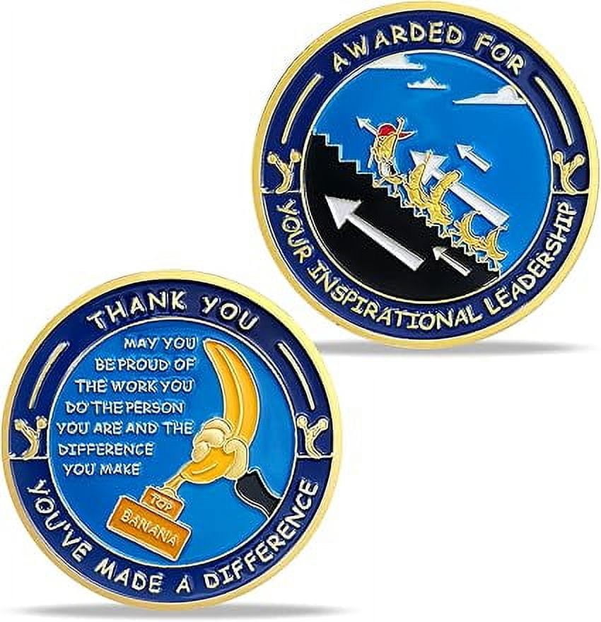 Top Banana Leadership Award Medals Set Thank You Appreciation Award ...