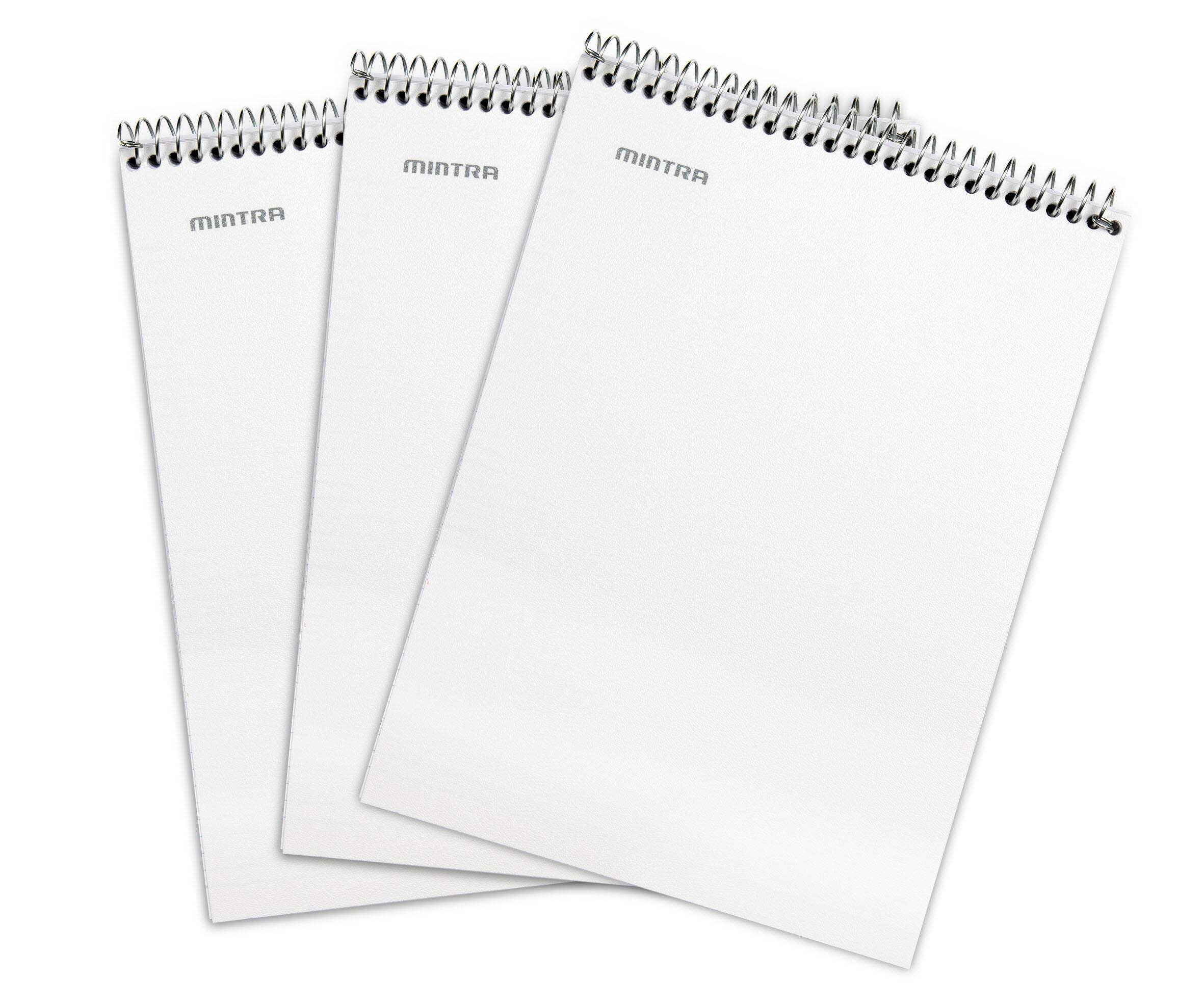 Top Bound Spiral Notebook (White, College Ruled 3pack) - Walmart.com