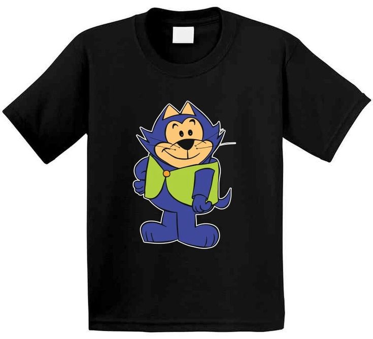 Top Cat Benny the Ball Characters Movie T Shirt Choo Choo Spook Top ...