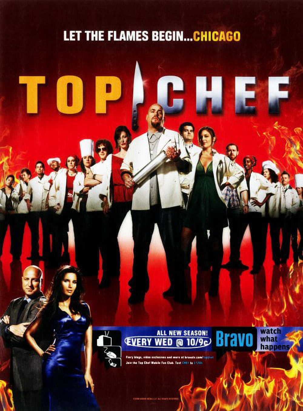 Top Chef (TV) - movie POSTER (Style B) (11" x 17") (2006) - Walmart.com
