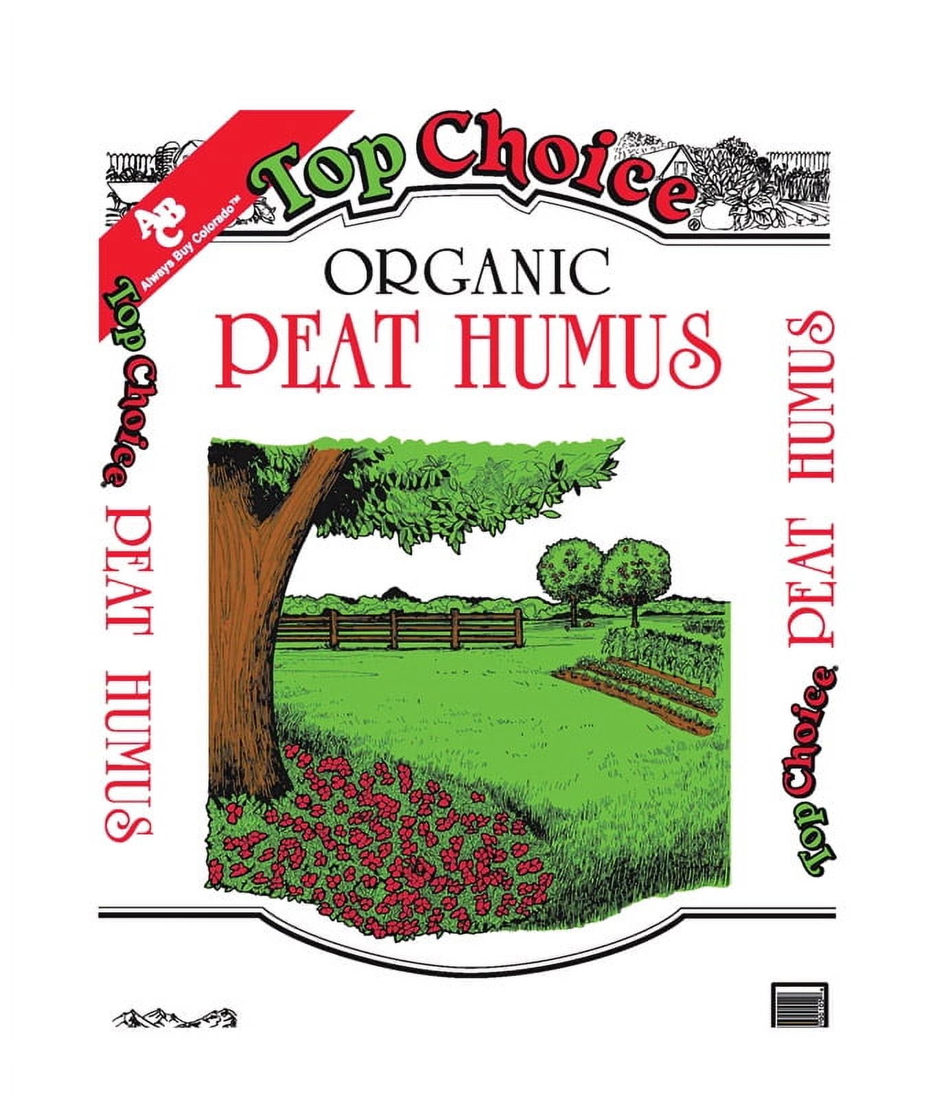 Top Choice Organic Humus Garden Compost 1 cu ft - Walmart.com