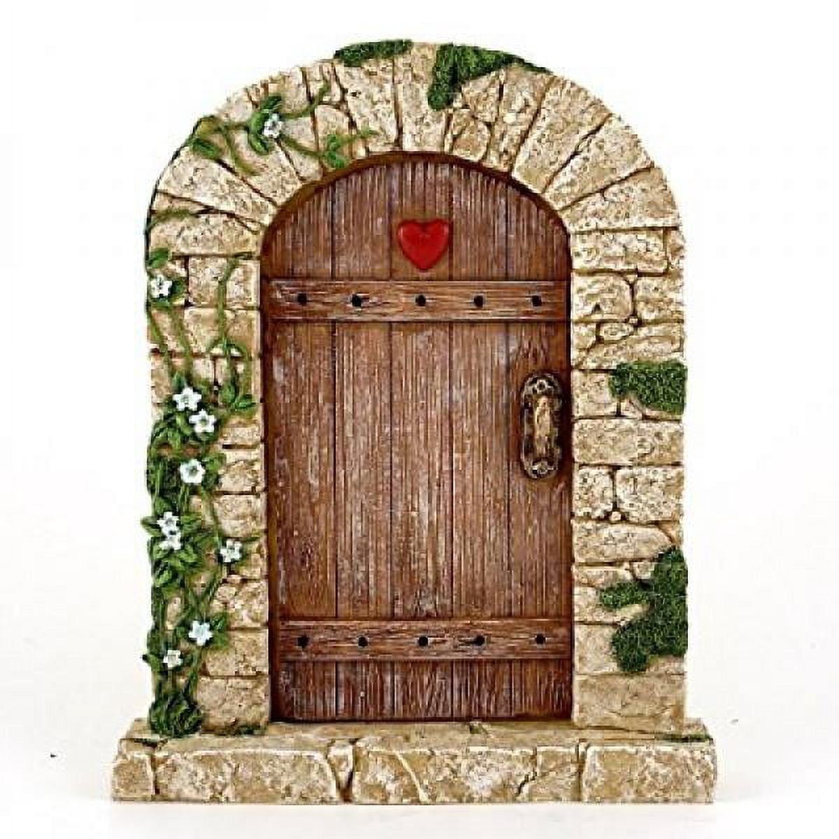 Top Collection Fairy Garden 7 inches Charming Cobblestone Door ...