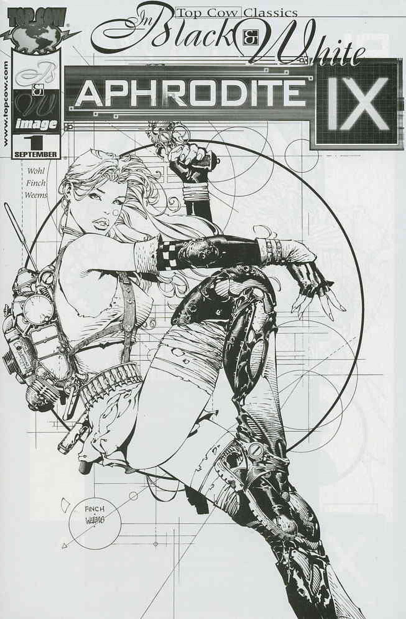 Top Cow Classics in Black and White: Aphrodite IX #1 VF ; Image Comic ...