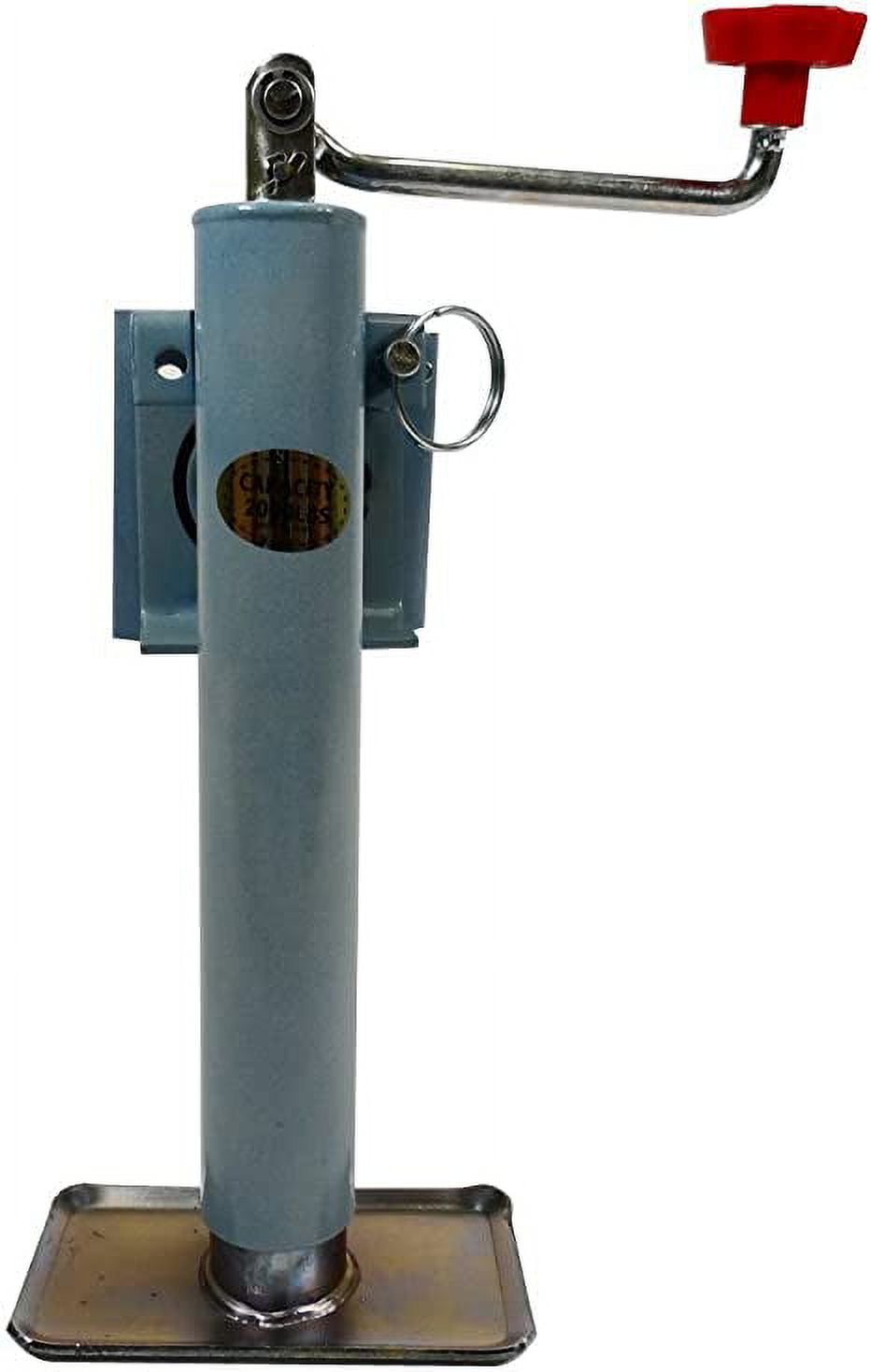 Top Crank Trailer Boat Jack with Foot Topwind Crank Side Mount Crank ...