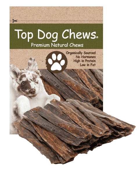 Top Dog Chews - AIF4 10" - 12" Roasted Taffy, 30 Pack, Beef Jerky ...