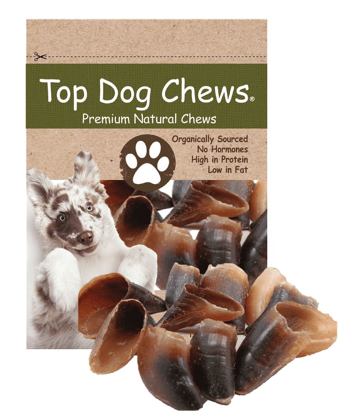 Top Dog Chews Hooves - All Natural & Made in USA! 10 Count (Pack of 1 ...