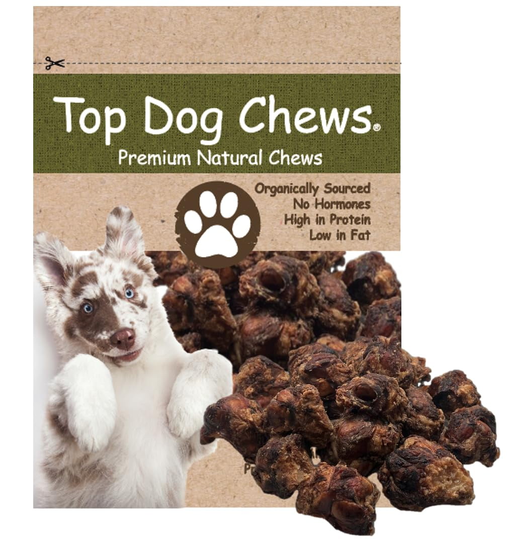 Top Dog ChewsITSC - Roasted Knee Caps, 10 Count, Dog Beef Chew Bones ...