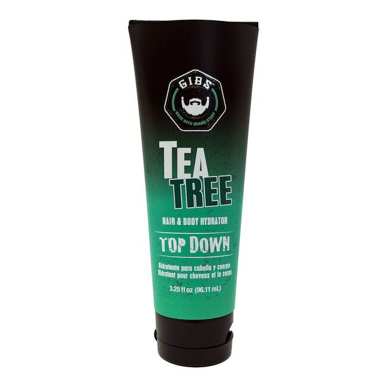 Gibs Grooming Top Down Hair and Body Moisturizer, Lightweight, Fast ...