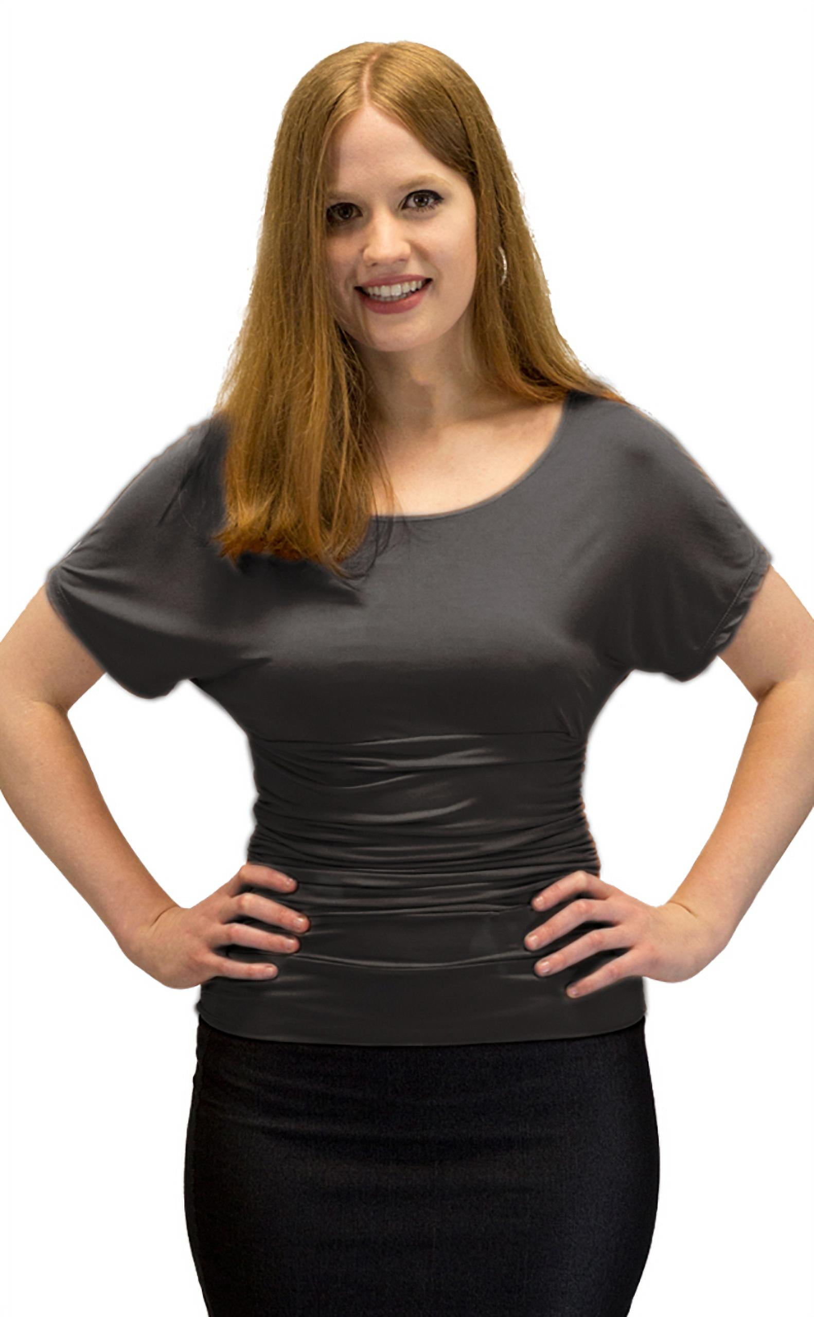 Top - Empire Cut Waist Gather - Walmart.com