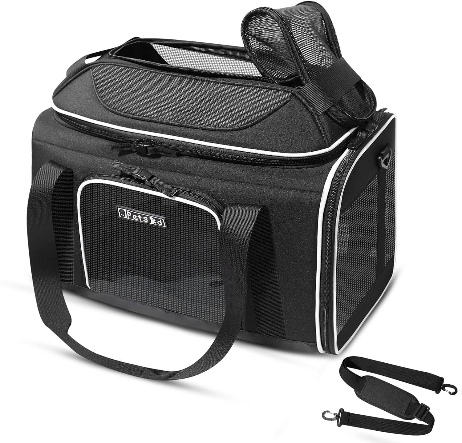 Top-Expandable Pet Carrier 17x11x11 Inches Delta American United ...