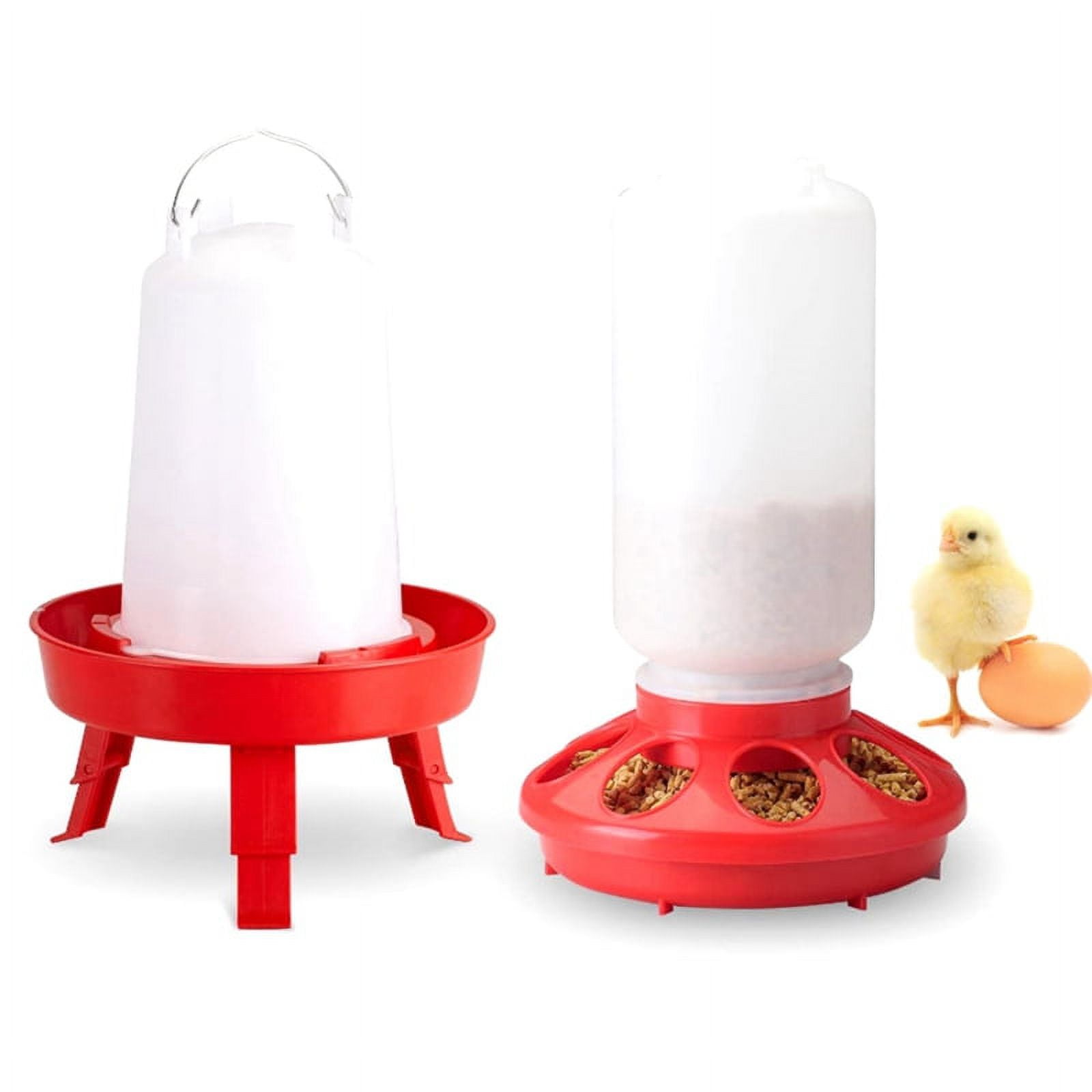 Top Filling Chick Feeder and Waterer Kit , Chick Feeder and Waterer ...