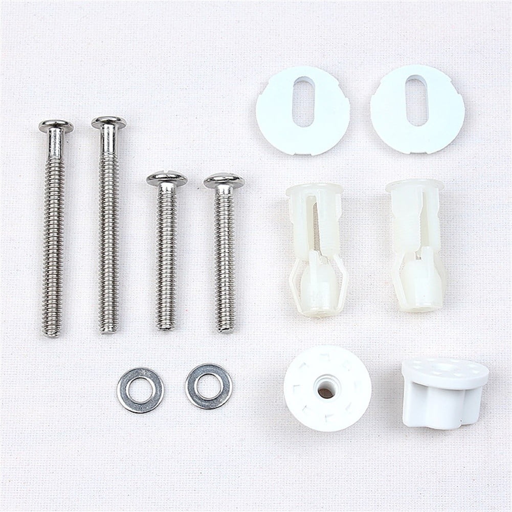Top Fix Toilet Screws Nut Cover Lid Pan Fixing WC Blind Hole Fitting ...
