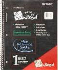 Top Flight 1 Subject Notebook 100 CT (Pack of 18) - Walmart.com