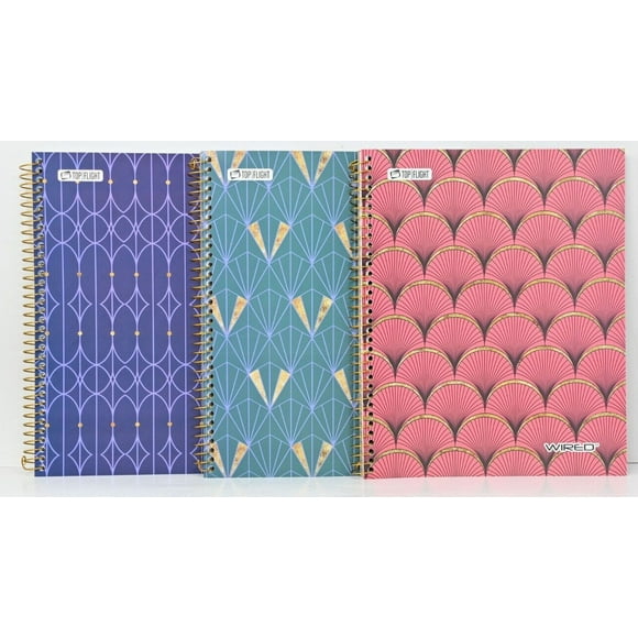 3-Subject Spiral Notebooks in Spiral Notebooks - Walmart.com
