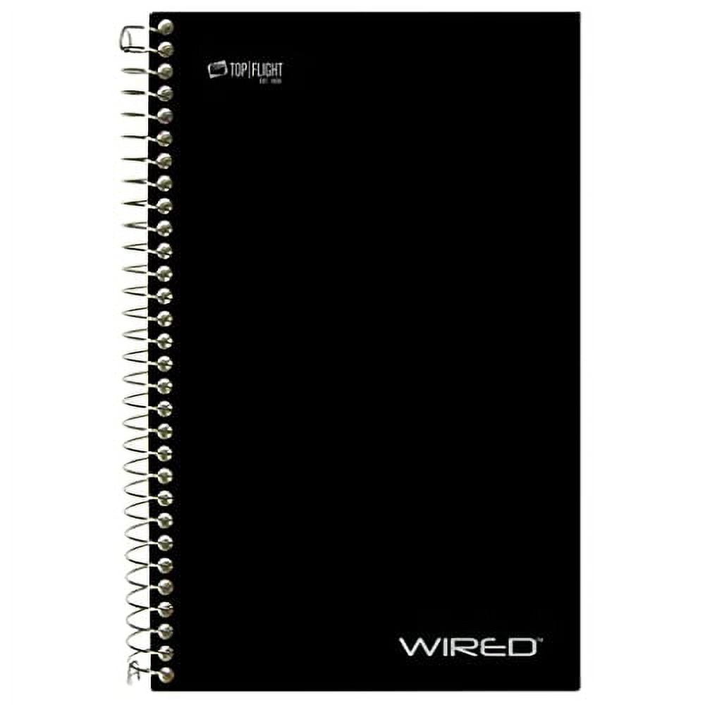 Top Flight Wired 3-Subject Notebook, 120 Sheet - Walmart.com