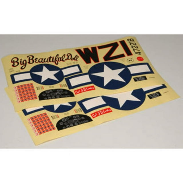 Top Flite Decal Giant P-51D Mustang ARF TOPA1655 - Walmart.com