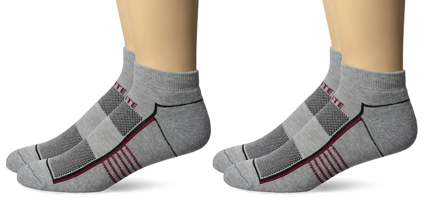 Top Flite Mens Sport Tech Ultra-Dri Performance Low Cut Socks 2 Pair ...