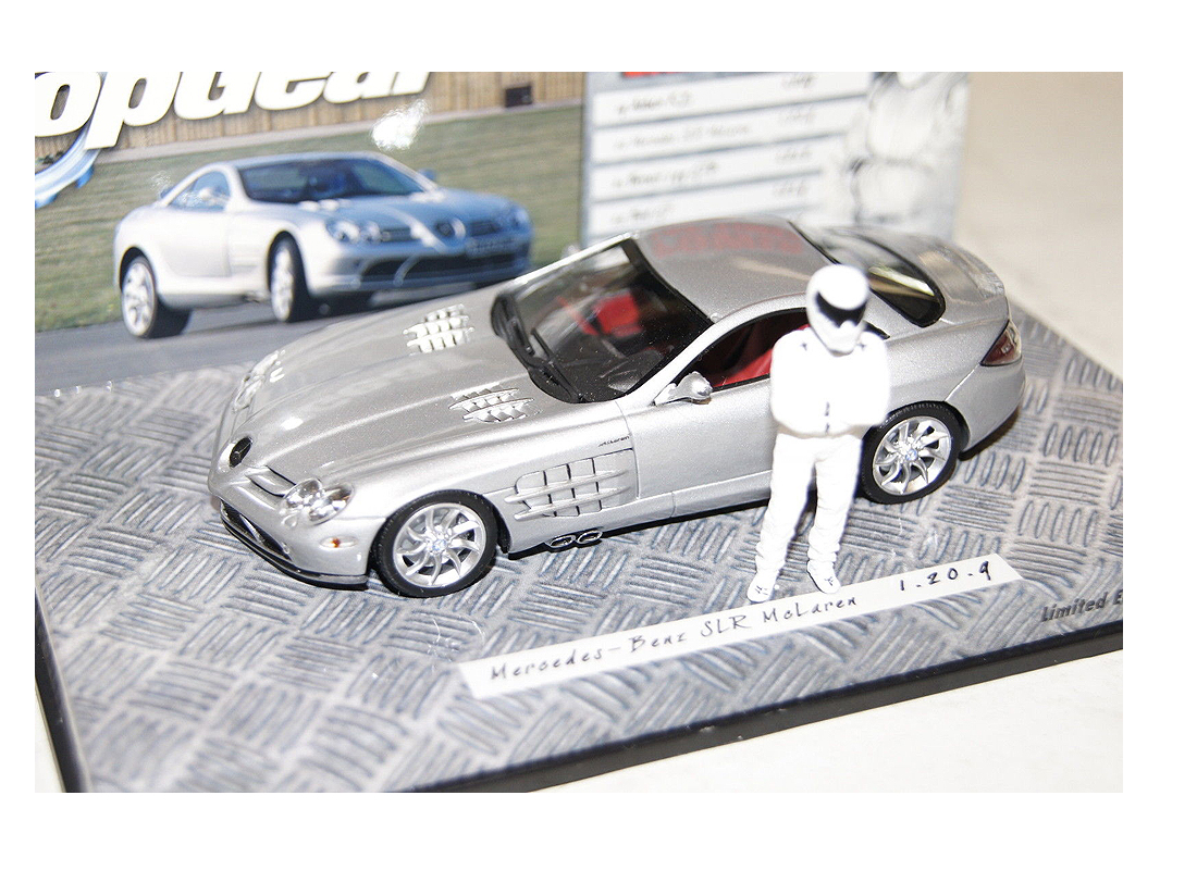 Top Gear Mercedes Benz SLR McLaren (Power Lap) [1:43 scale in Silver ...