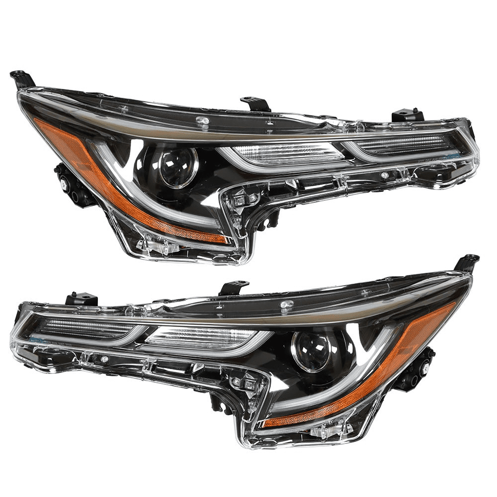 Top Gear Motors Full LED Headlight Assembly Pair Left and Right for ...