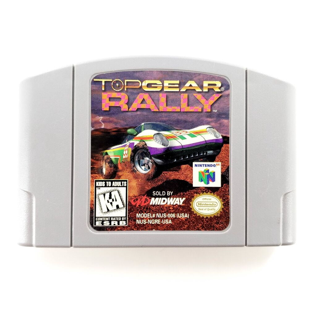 Top Gear Rally (Nintendo 64, 1997) has been tested and is available for ...
