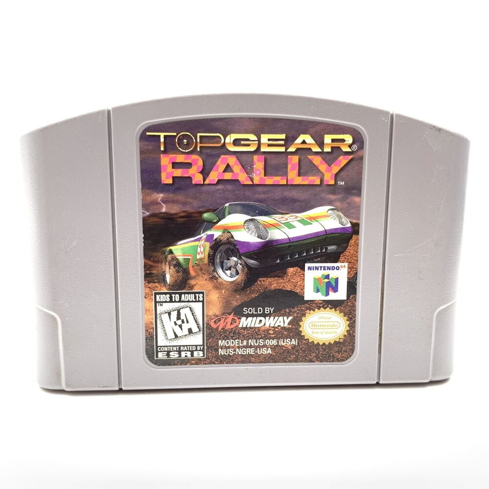 Top Gear Rally (Nintendo 64) - Authentic N64 - Video Games New Rated E ...