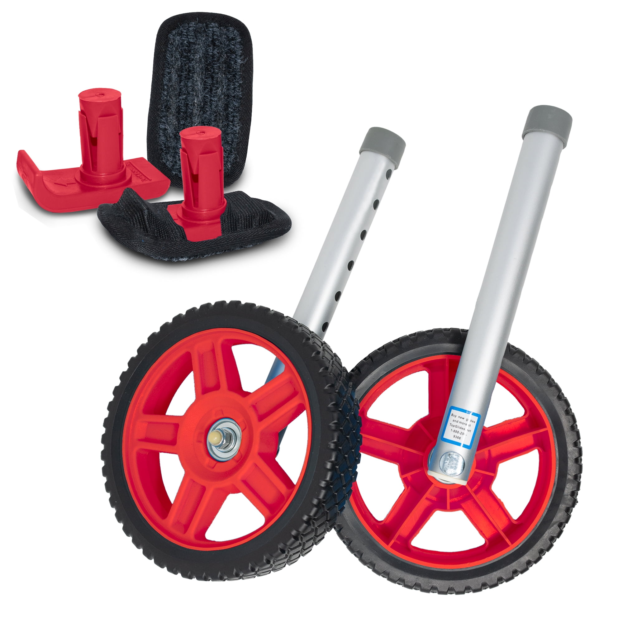 Top Glides 8 Inch Off-Road Walker Wheel Kits with Universal FlexFit ...