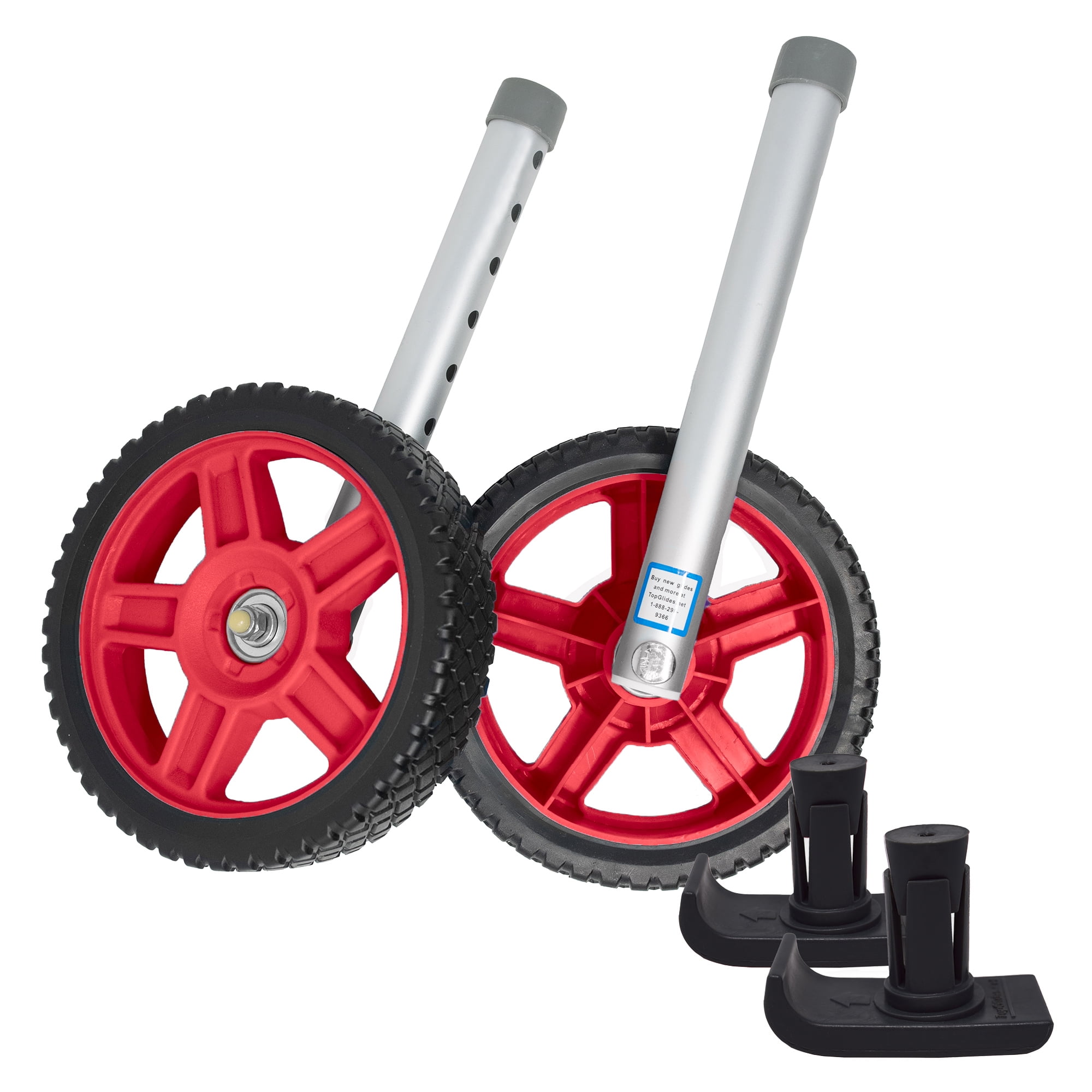 Top Glides 8 Inch Off-Road Walker Wheel Kits with Universal FlexFit ...