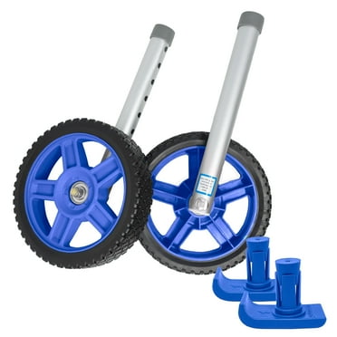 Healthline Bariatric Walker Wheels & Glides, 5 Inch, Universal ...