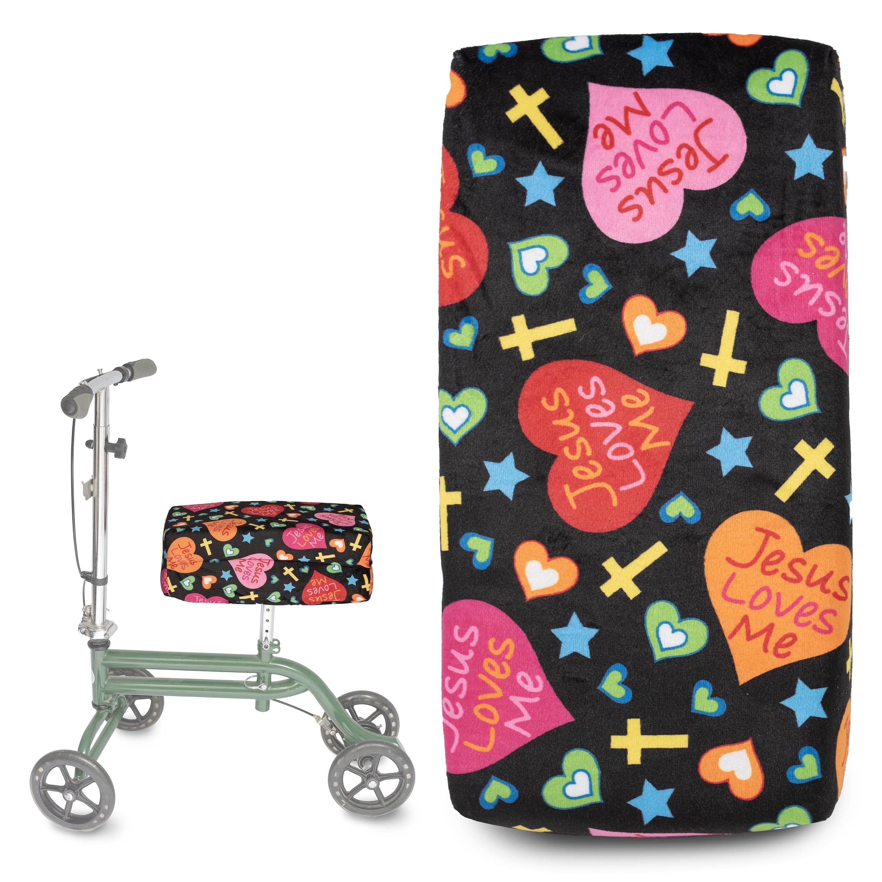 Top Glides Special Edition Memory Foam Universal Knee Walker Pad Cover ...