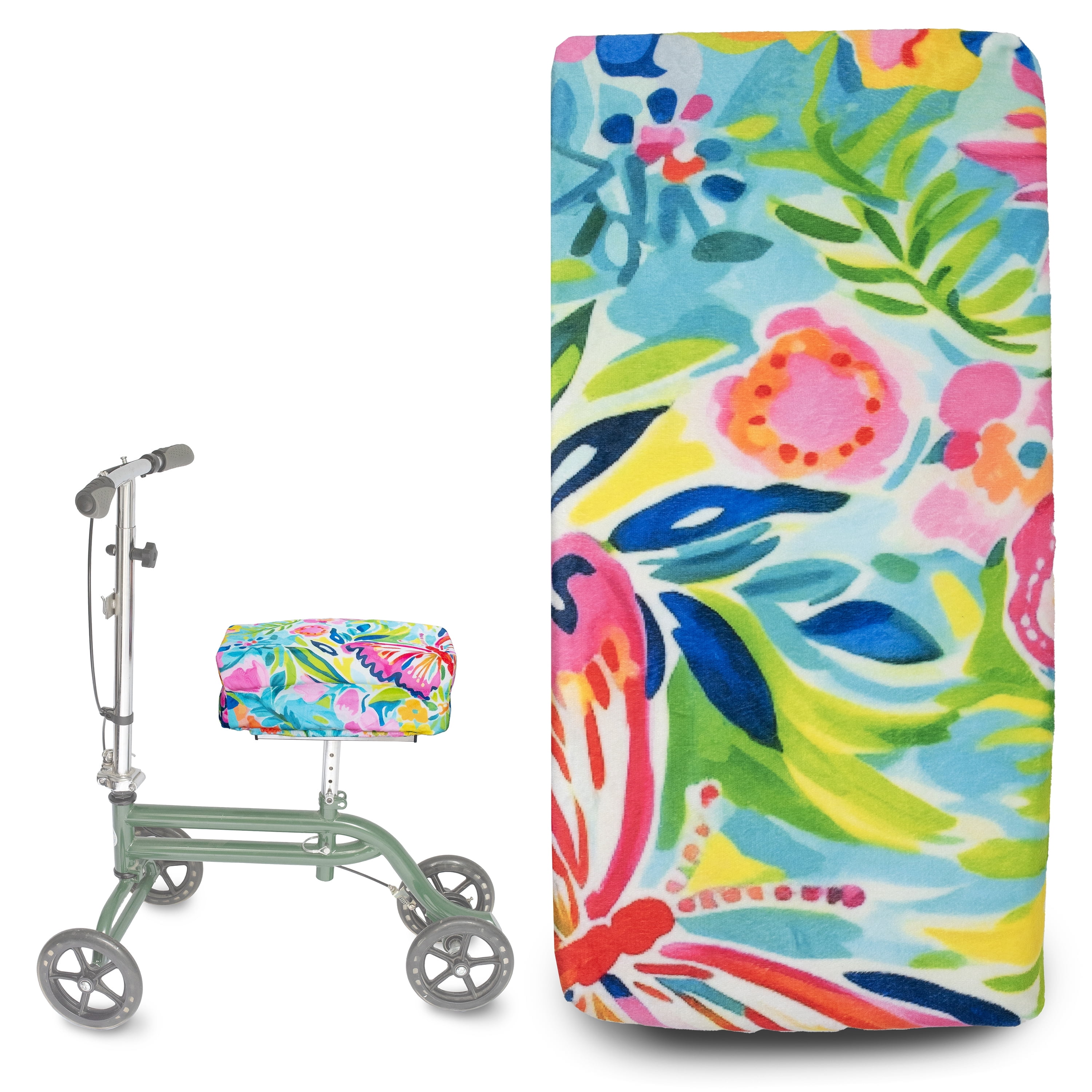 Top Glides Special Edition Memory Foam Universal Knee Walker Pad Cover ...