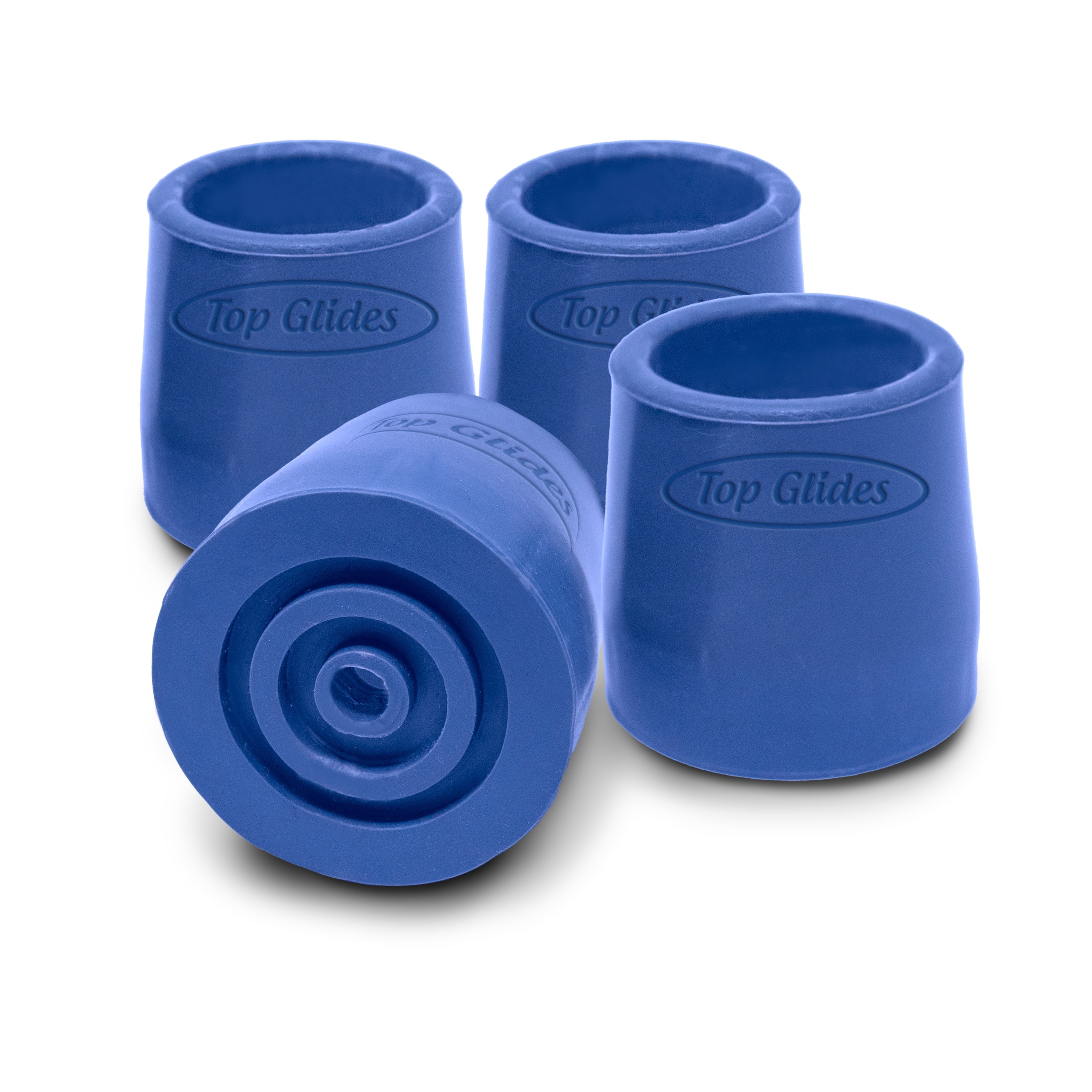 Top Glides Steel-Reinforced 1" Rubber Tips - 2 Pairs - Walmart.com