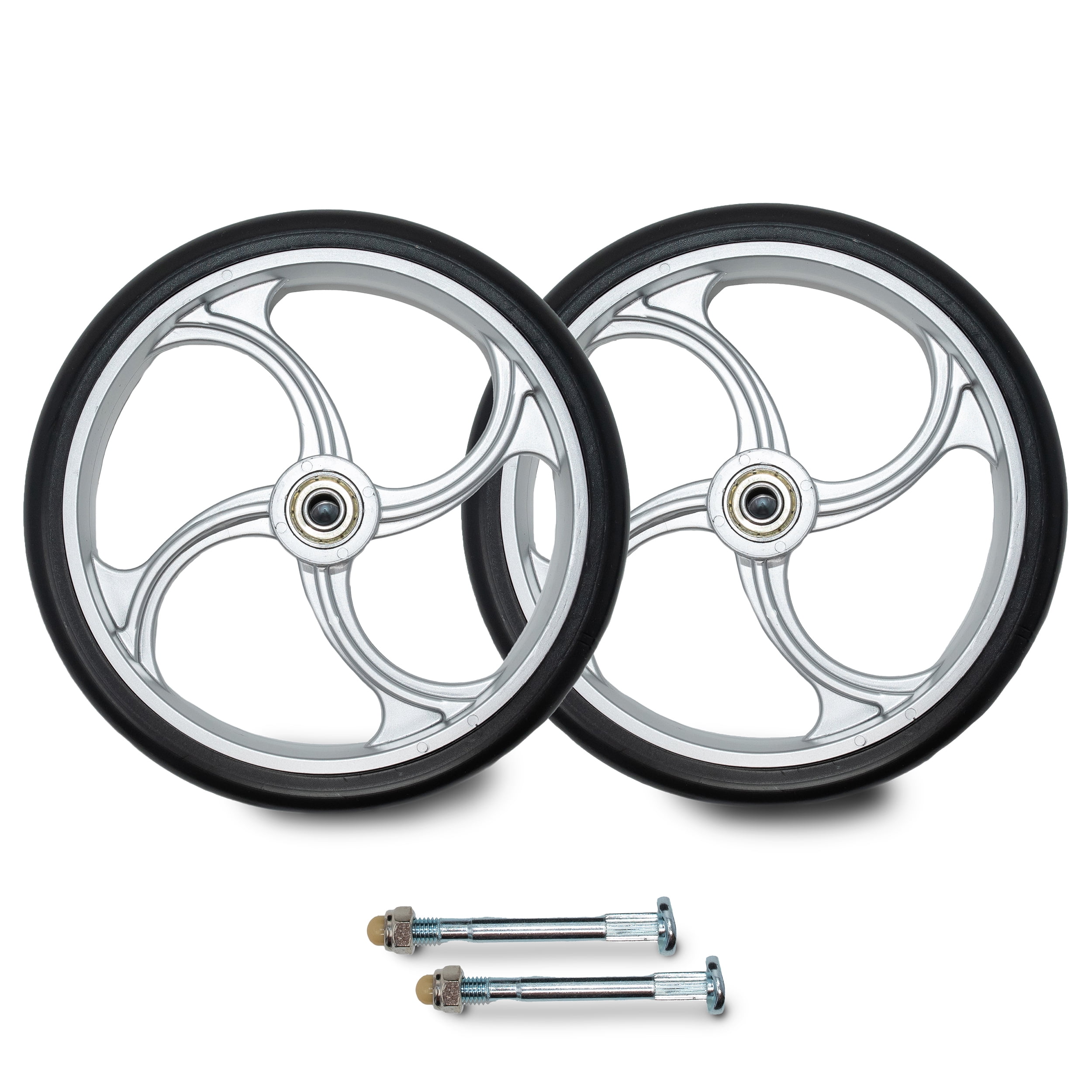 Top Glides Vortex Universal 7 Inch Walker Wheel Kit, Wheels Only ...
