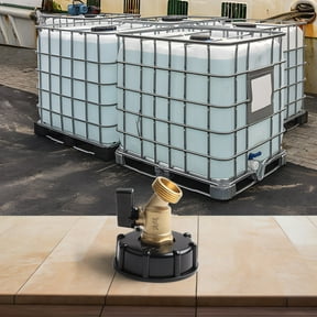 Water Tote Adapters for IBC Tanks | Home Improvement Essentials