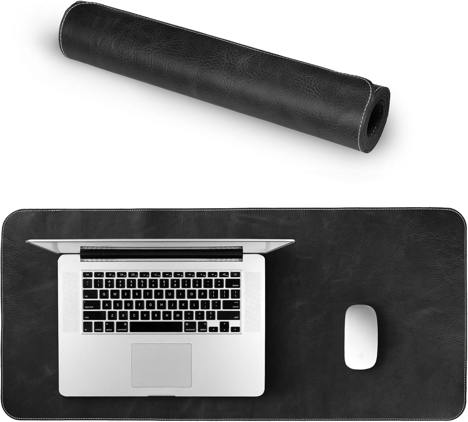 Top Grain Leather Extended Mouse Pad – Large Desk Mat for Office ...
