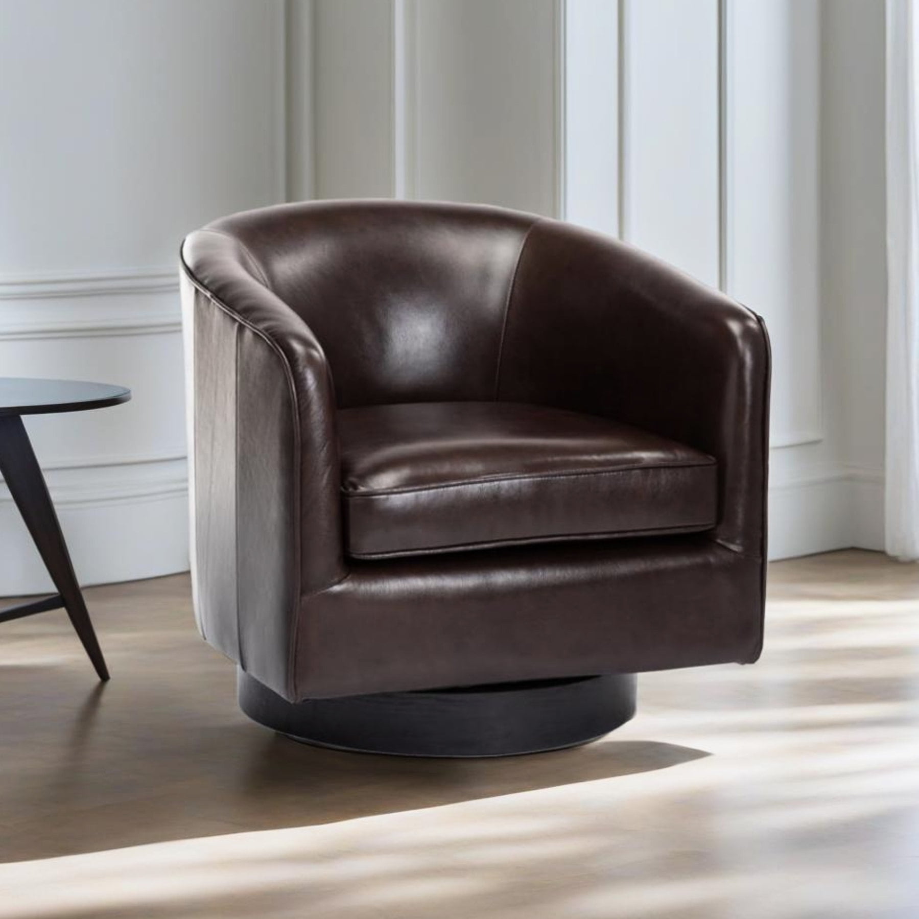 Top Grain Leather & Simplified Shape - Balcony Relaxing, Comfort ...