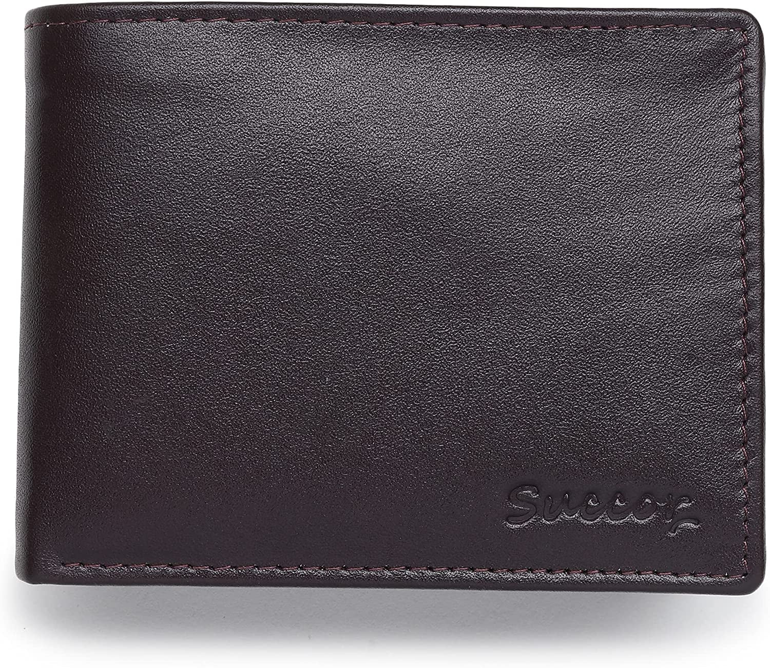 Succor RFID Blocking Men Bifold Wallets, Brown - Walmart.com