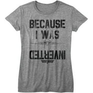 Top Gun- Foreign Relations Apparel T-Shirt - Grey - Walmart.com