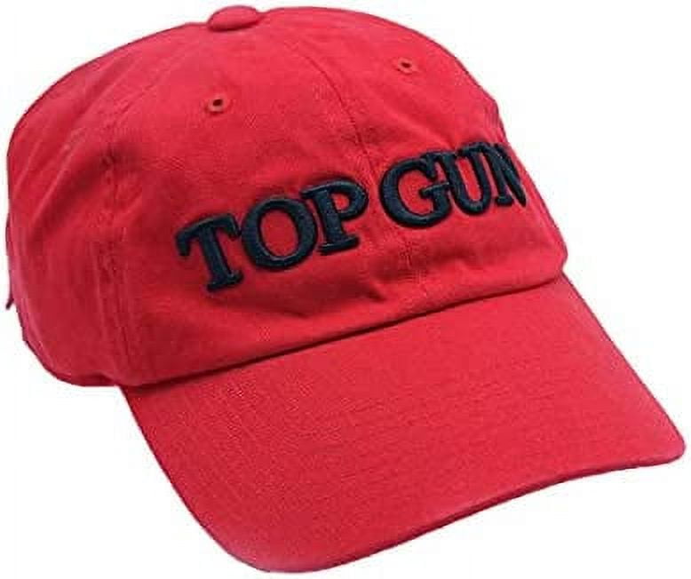 Top Gun® Embroidered Cap, Red - Walmart.com
