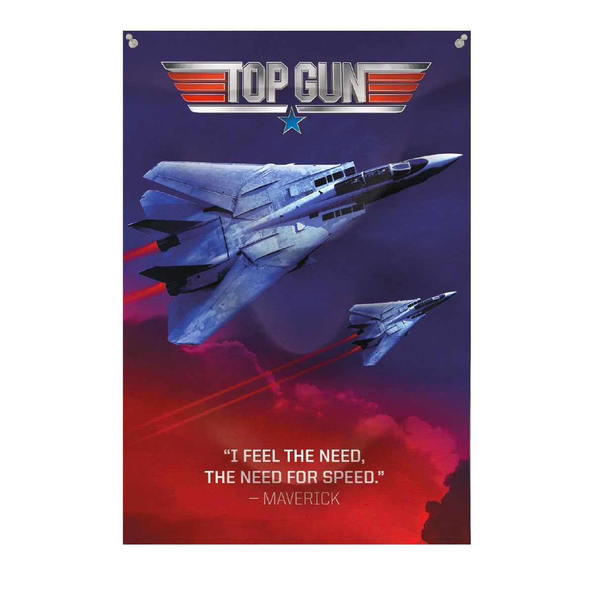 Top Gun Fabric Wall Banner 33.45" x 49.2 - Walmart.com